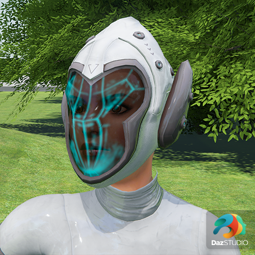 Void Suit-X Helm by Daz Originals | sinespace Shop